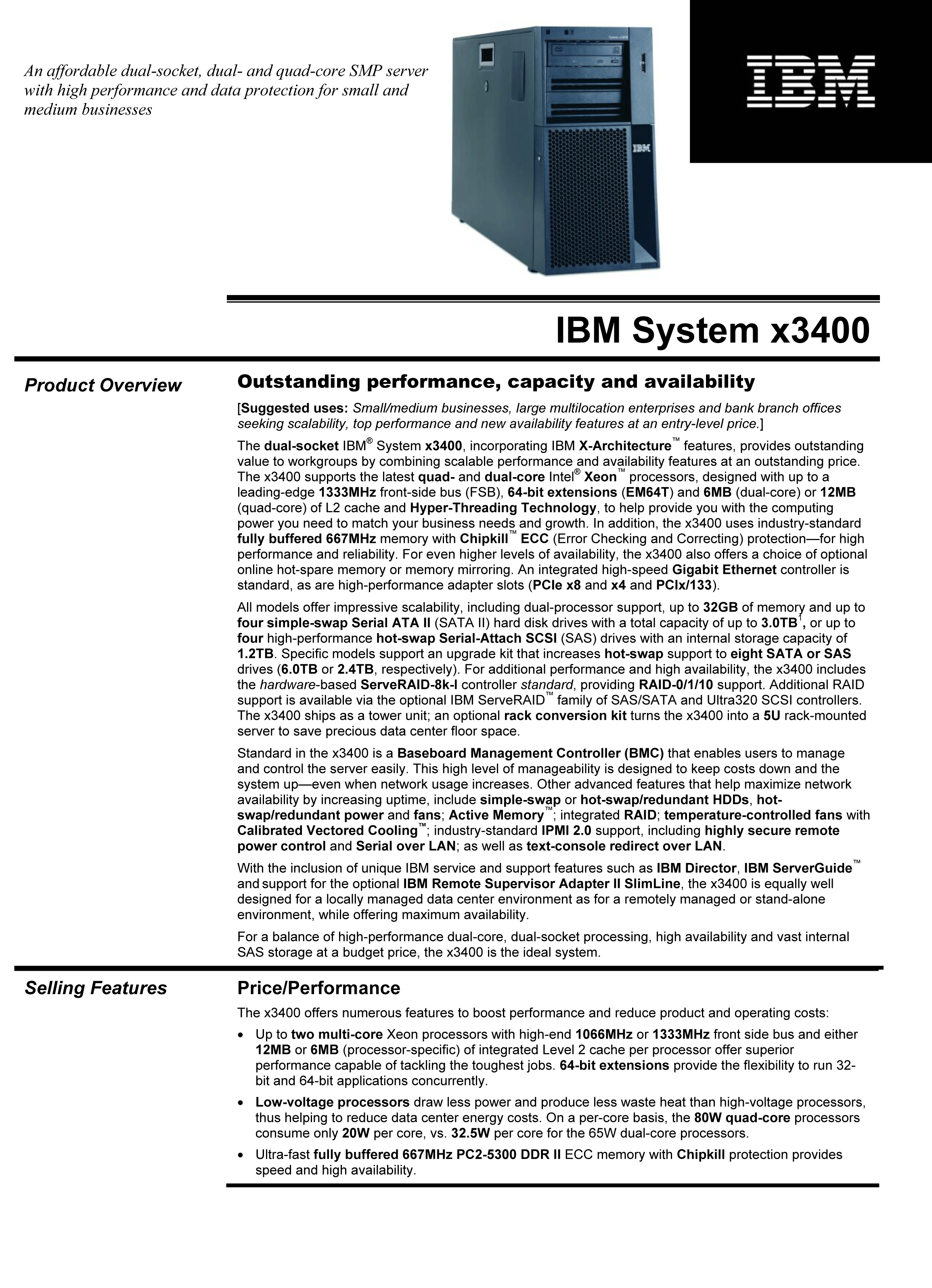 IBM-System-x- x3400